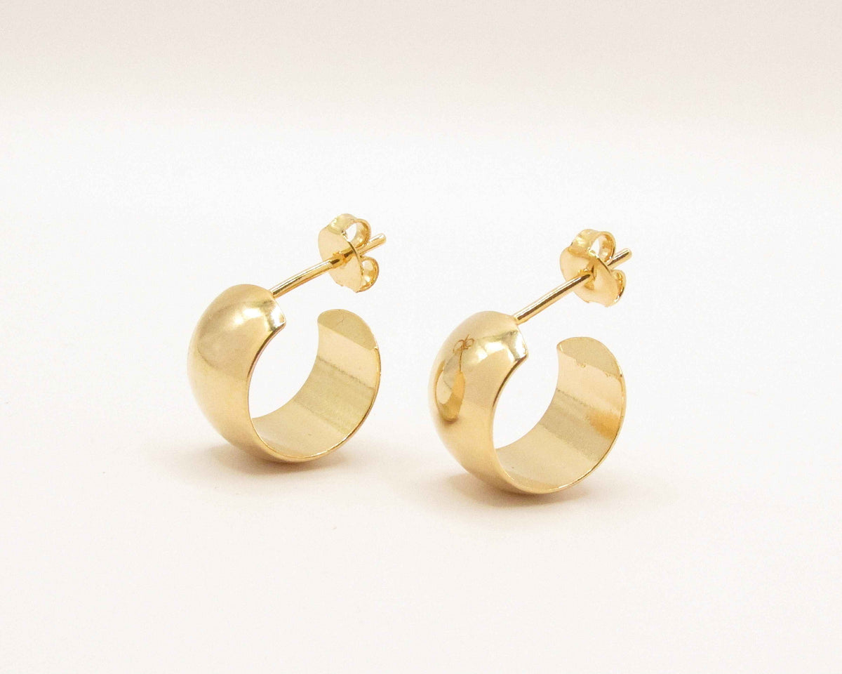 ARGOLLAS KLASS ENCHAPADAS EN ORO – La joyería